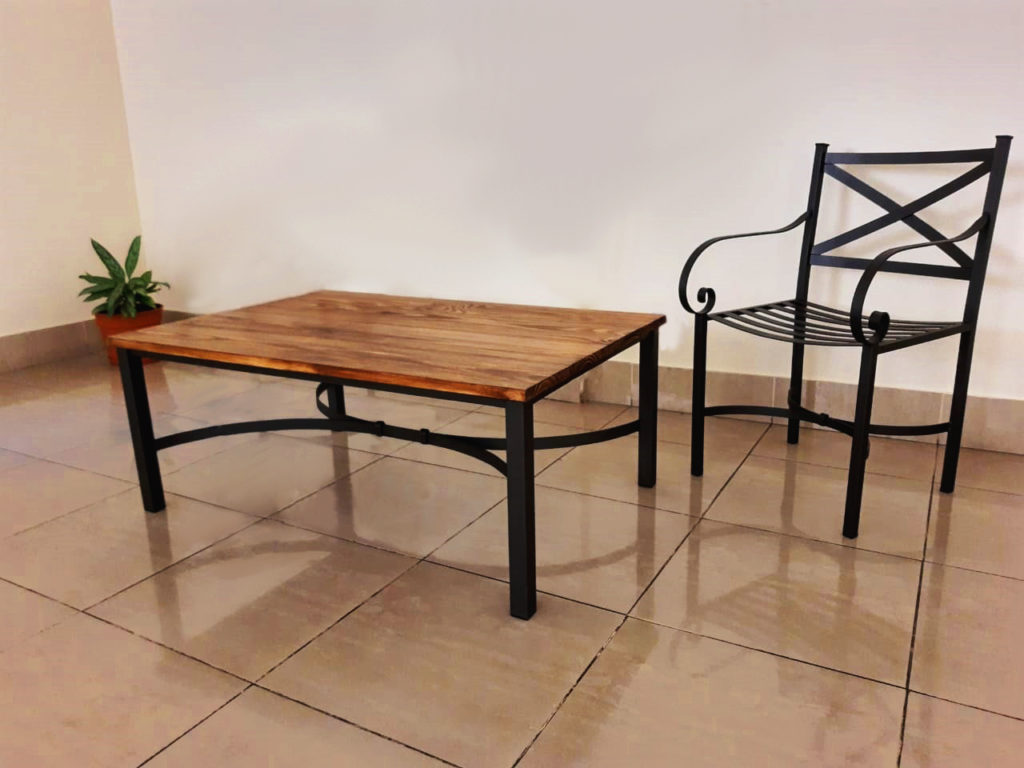 Mesa ratona Roco Art. 503/7 | Hierro Forjado en Salta